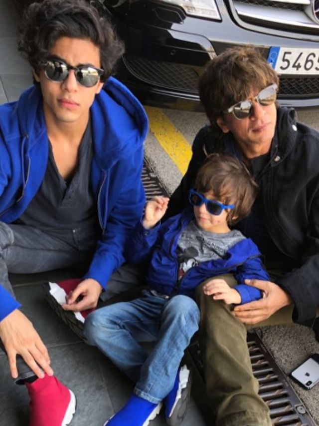 Shah Rukh Khan’s Precious Moments With Kids Aryan, Suhana, and AbRam