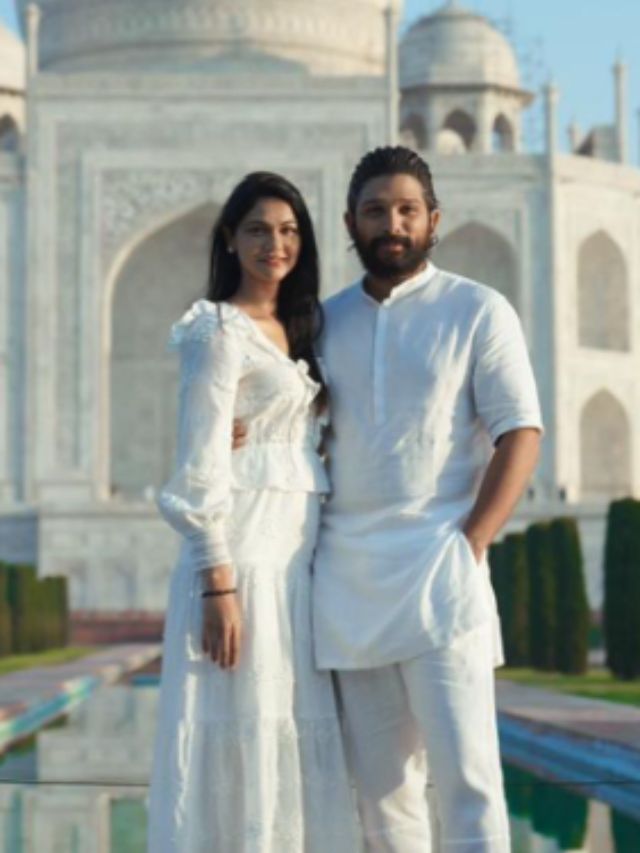 Pictures Of Allu Arjun And Wife Sneha Arjun Are Melting Our Hearts!
