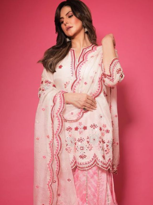 Zareen Khan's Flavourful Festive Looks Are Delight For Our Screens!