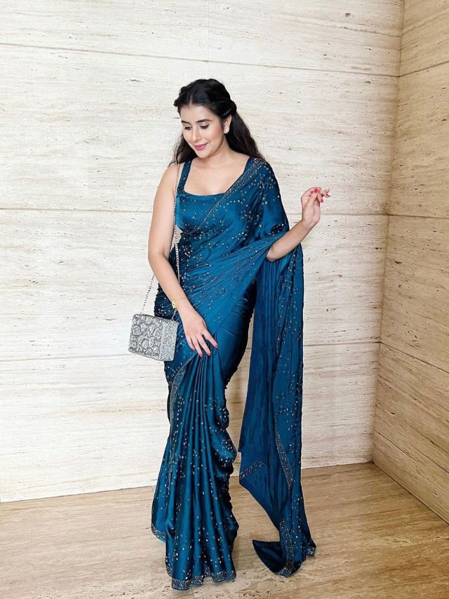 Charu Asopa Only Trusts In The Magic Of Sarees