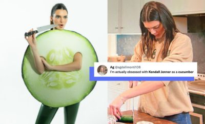 Kendall Jenner Pulls Out An Iconic Cucumber Costume For Halloween