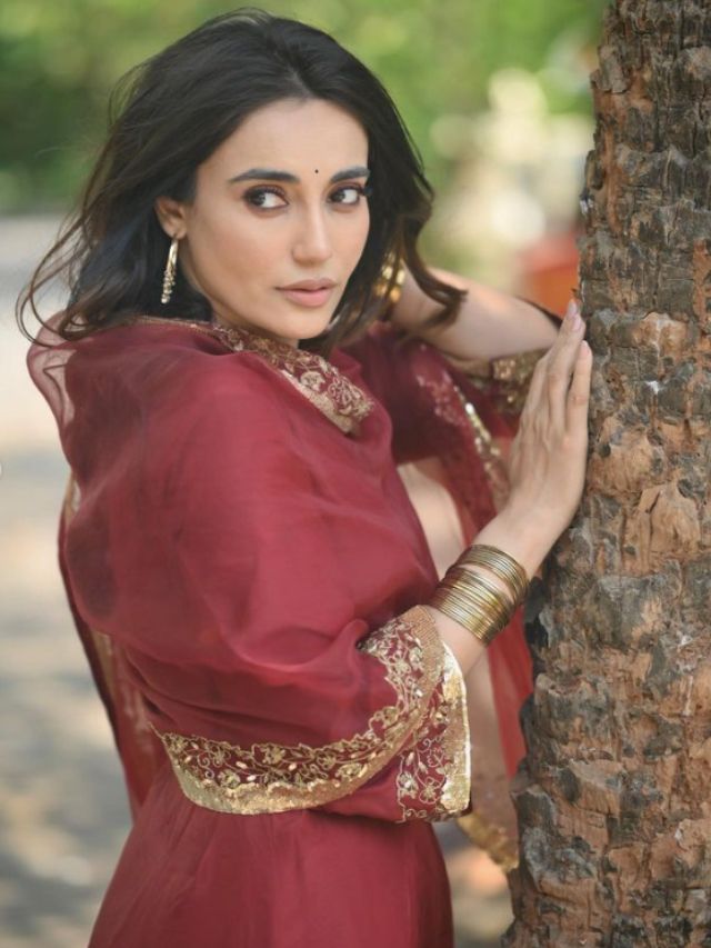 सलवार सूट में बला की खूबसूरत लगती है Naagin की Surbhi Jyoti!