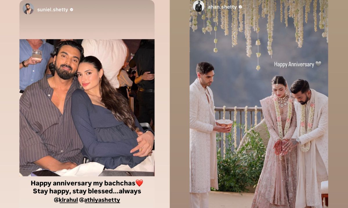 Athiya Shetty's Wish For Hubby KL Rahul On 2nd Anniversary Has Us ...