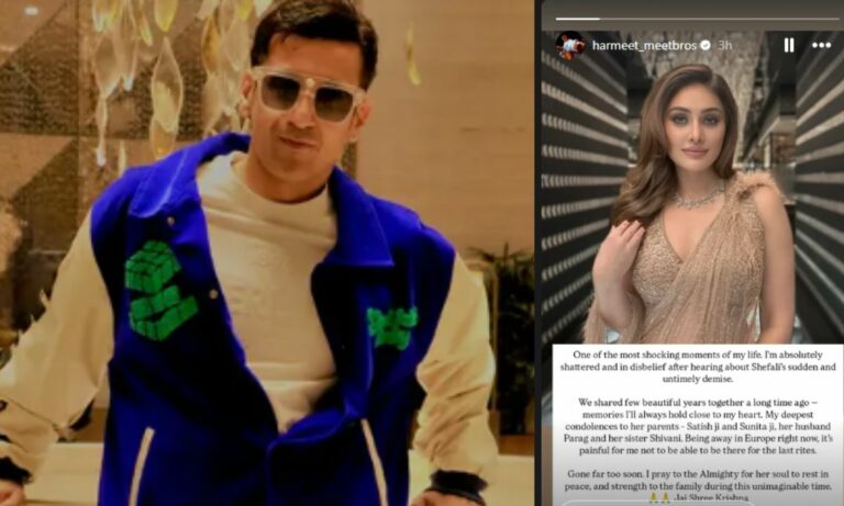 Shefali Jariwala's Ex-Husband Harmeet Singh Reacts To Her Untimely Death, Says He Is Shattered ...