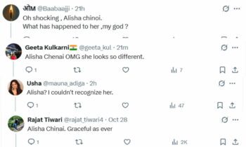 Netizens Express Shock Over Made In India Singer Alisha Chinai’s New ...