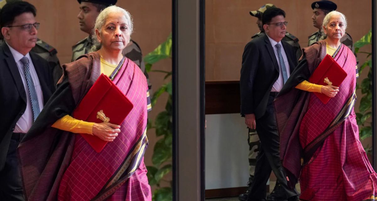 A Look At 9 Sarees Nirmala Sitharaman Wore On Budget Day Honouring ...